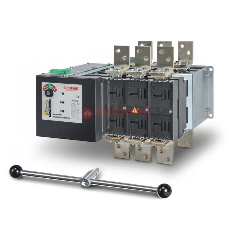 MOTORIZED CHANGE-OVER SWITCH 2500A 3P SCAME 590.KS250003B-Z