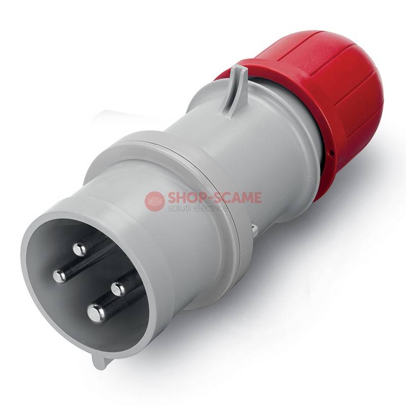PLUG 3P+E IP44 32A 11h 440-460V AC 60Hz SCAME 213.32365