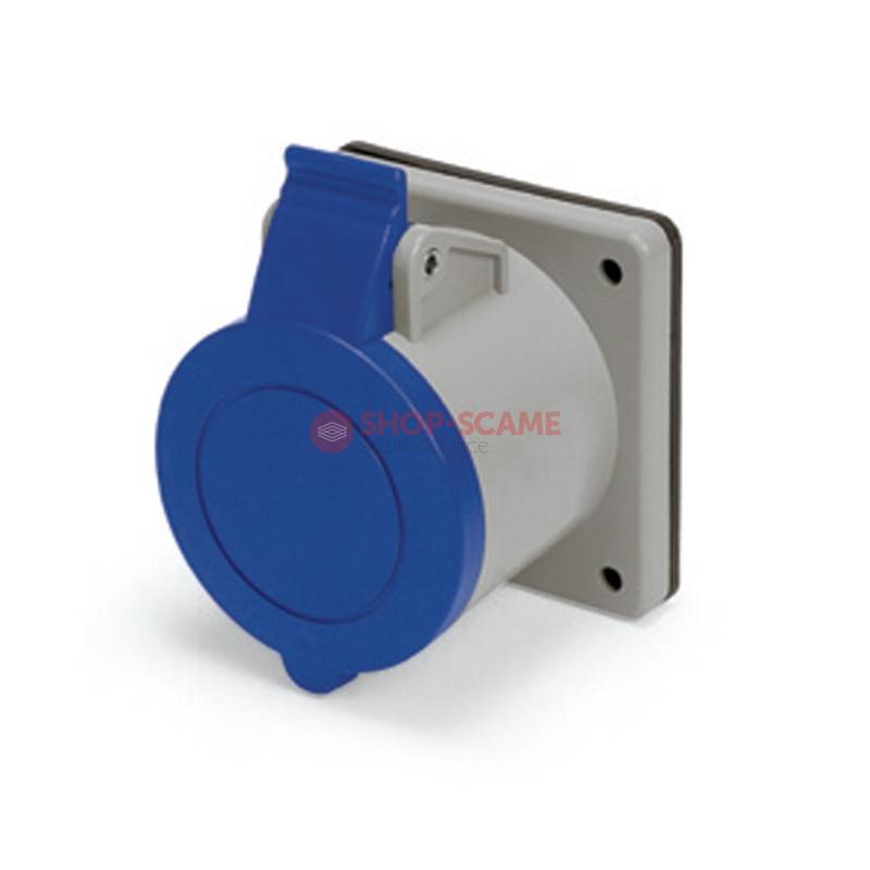 SCM316R6S RECEPTACLE 16A 2P 3W IP44 6h SCAME SCM316R6S