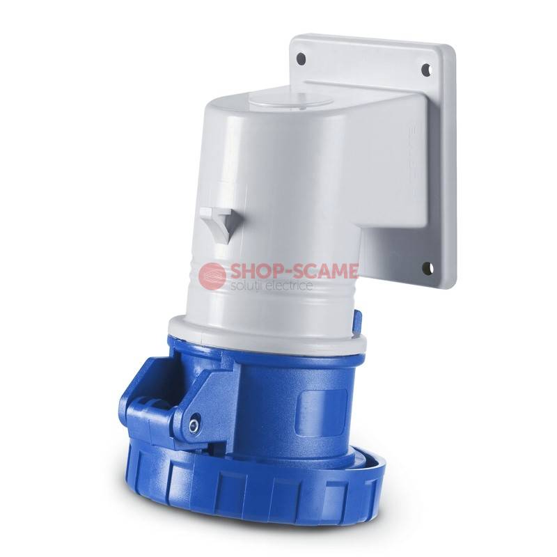 SOCKET OUTLET 2P+E IP67 32A 6h 200-250V SCAME 457.3263